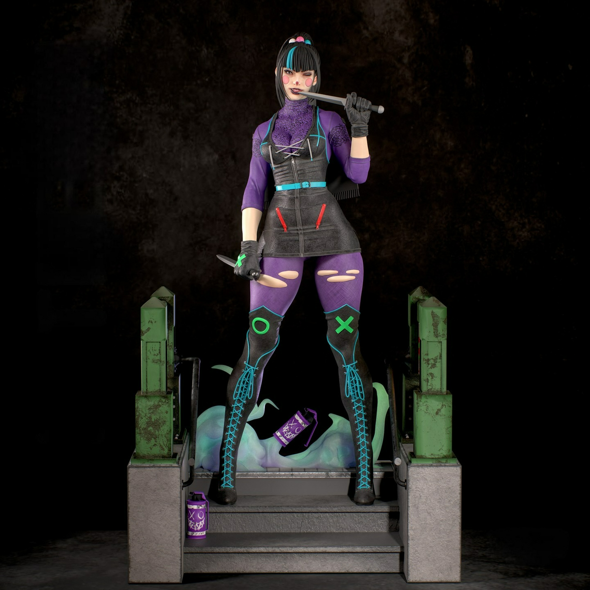 2686 Punchline - DC Comics - STL 3D Print Files – Specialstls