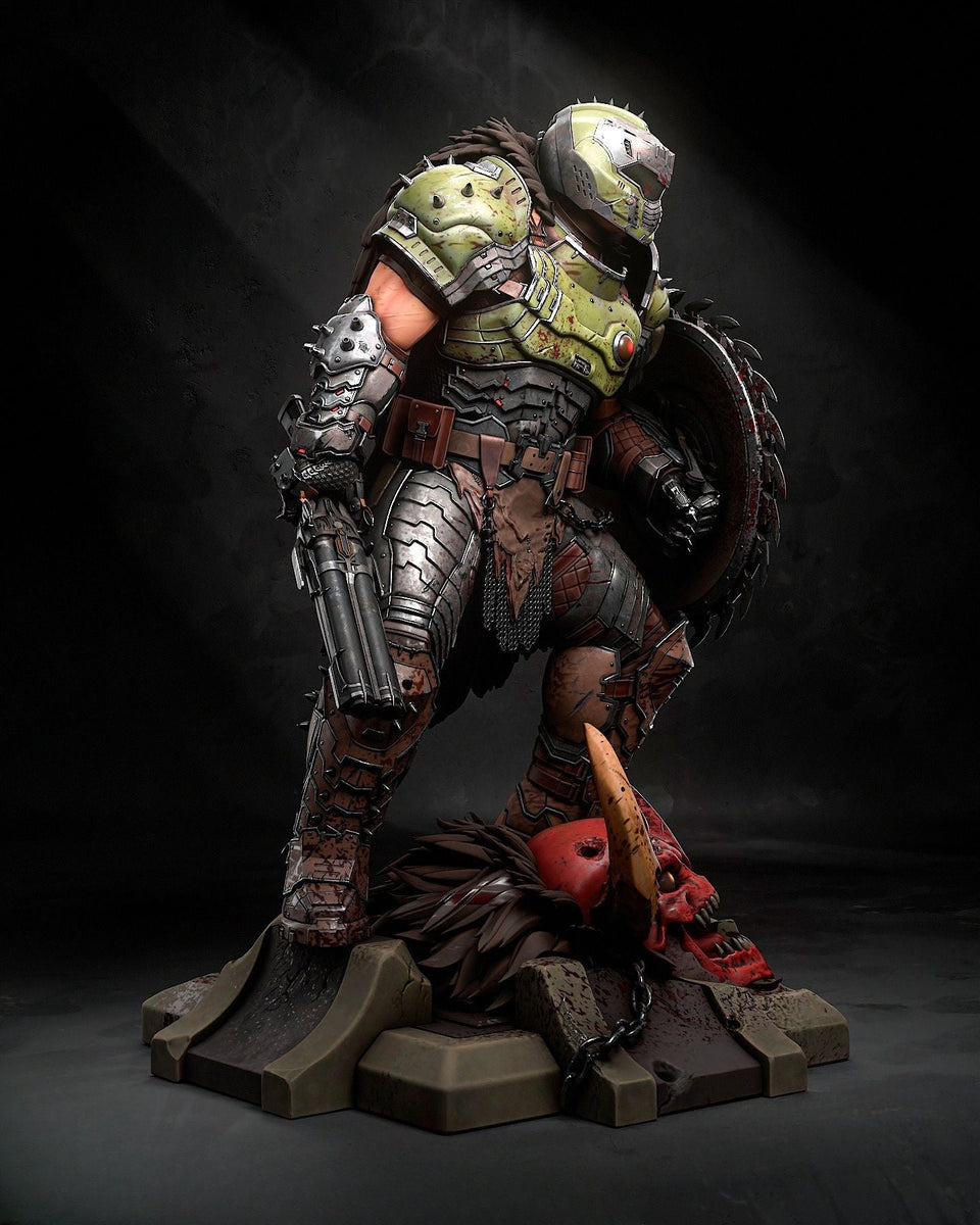 3944 Doom Slayer - Doom - STL 3D Print Files – Specialstls
