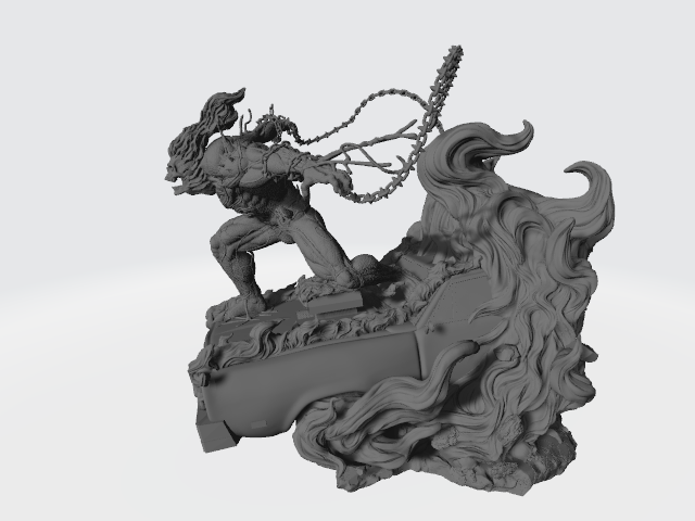 Venomized Ghost Rider - STL 3D Print Files – Specialstls