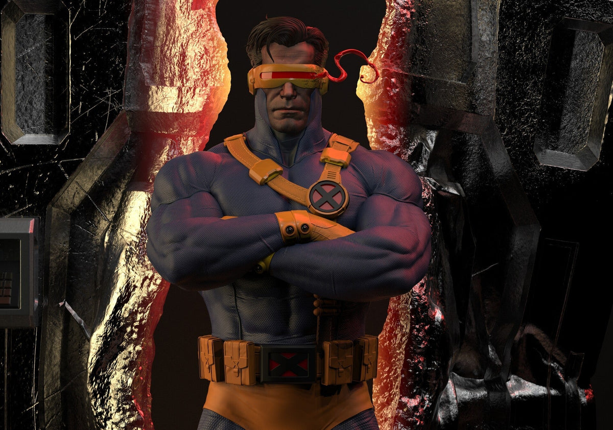 1484 Cyclops - X-Men - STL 3D Print Files – Specialstls