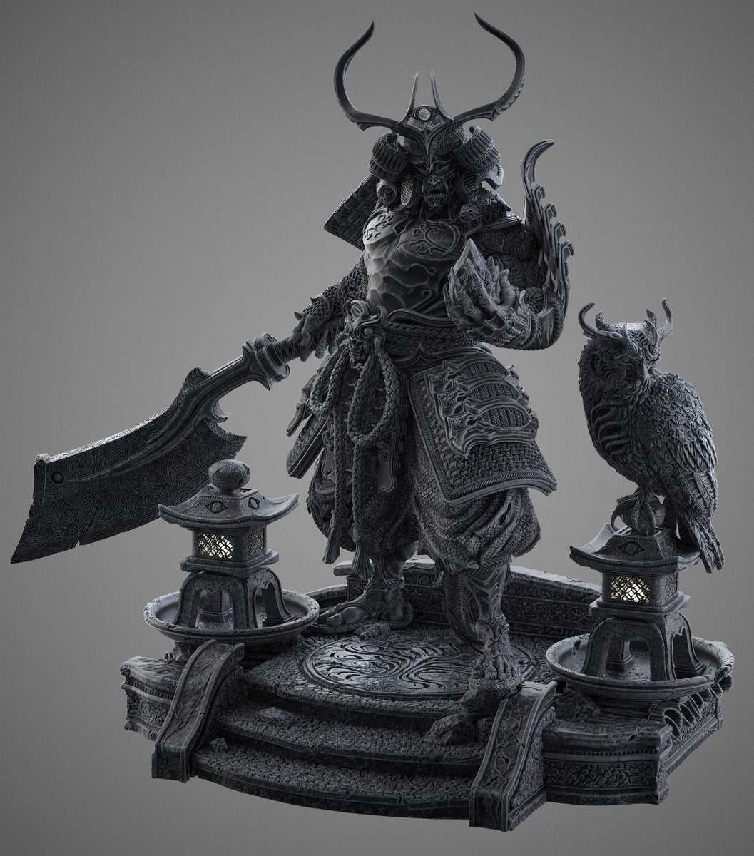 Hachiman - Japanese God Of War - STL 3D Print Files – Specialstls